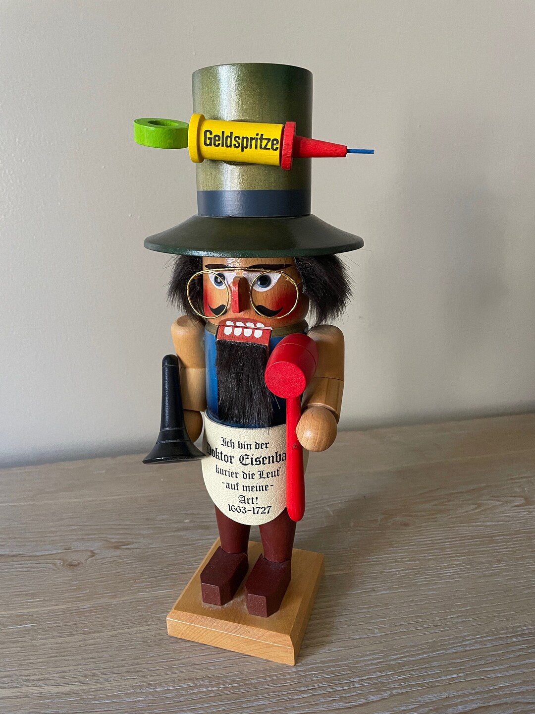 German Nutcracker Steinbach Nutcracker Dr Eisenbarth Doctor - Etsy