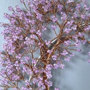 Small Handmade Pink and Blue Heart Tree Wall Hanging Decor - Etsy