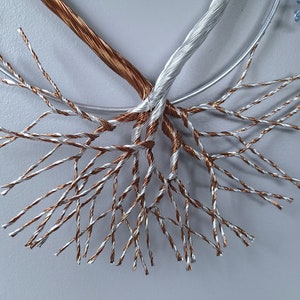 Small Handmade Pink and Blue Heart Tree Wall Hanging Decor - Etsy