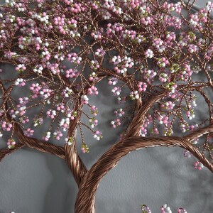 Large Handcrafted Spring Wire Tree Wall Hanging Decor - Etsy