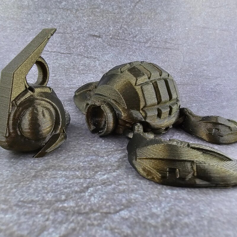 Grenade Fidget Toy - Etsy