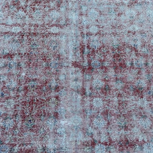 Red and Green Rug, Oushak Large Rug, Vintage Rug, Turkish Rug ...