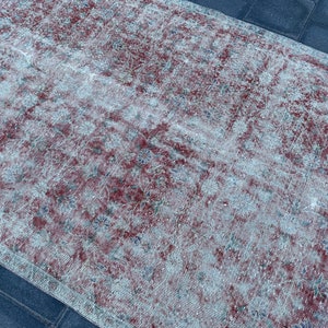 Red and Green Rug, Oushak Large Rug, Vintage Rug, Turkish Rug ...