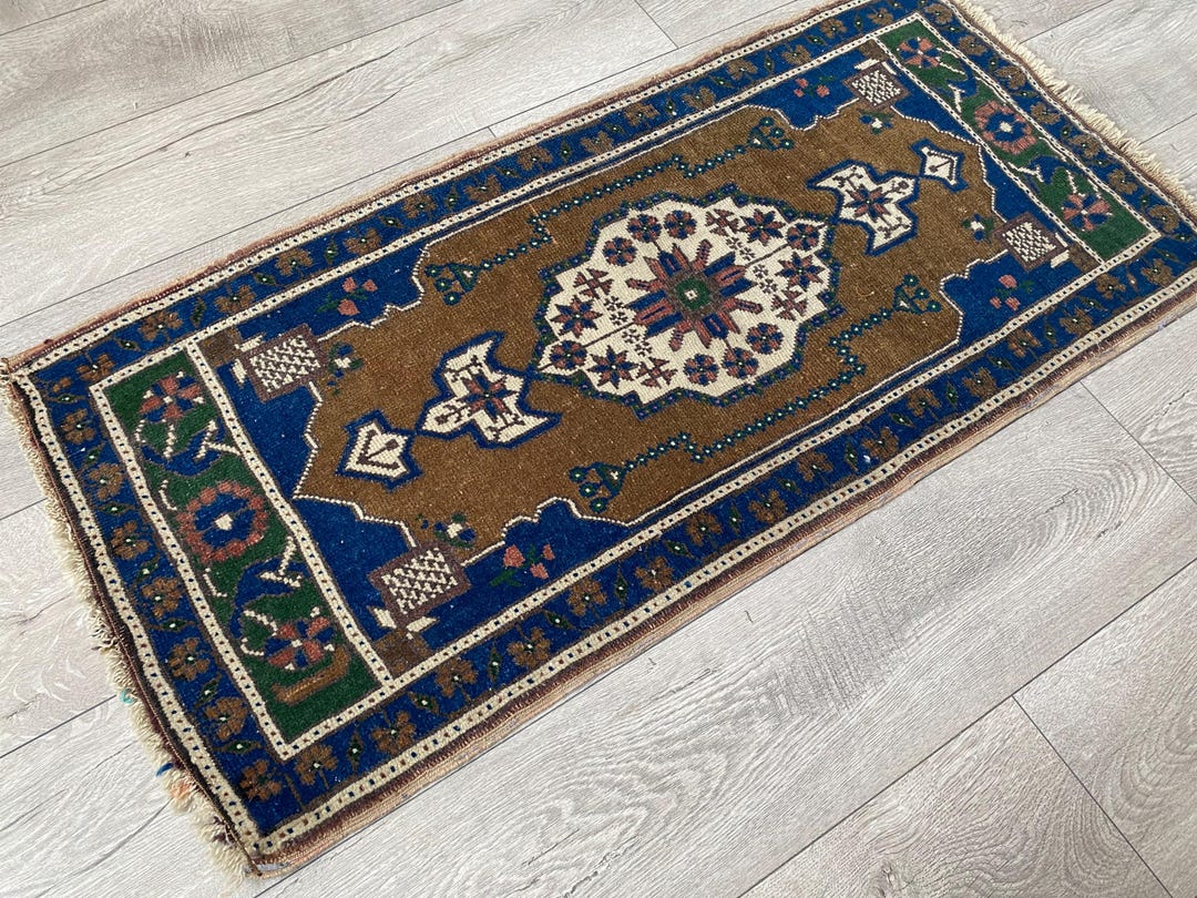 2x4 Brown Rug, 2x4 Turkish Rug, 2x4 Small Rug, 2x4 Mini Rug, 2x4 ...