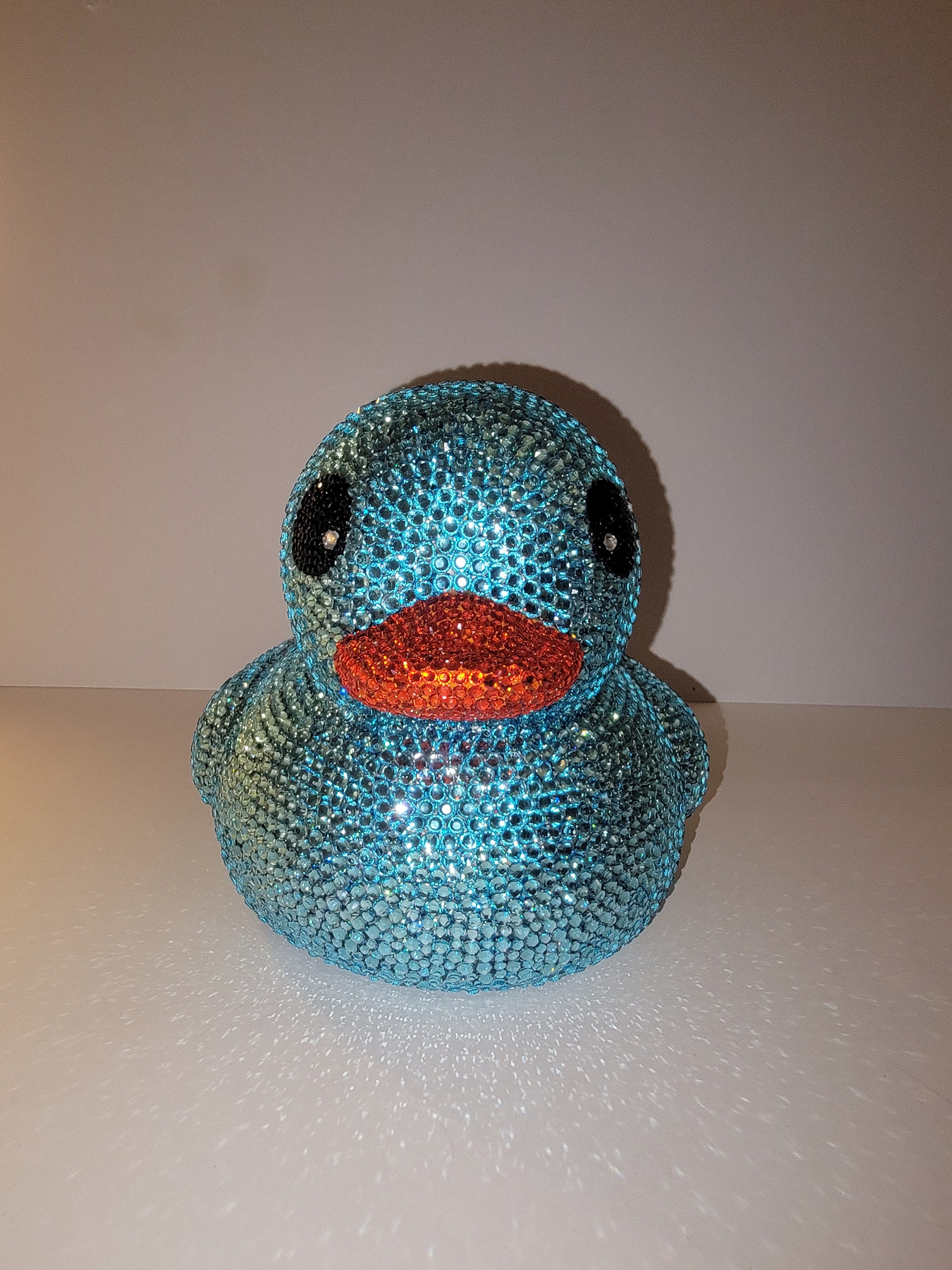 Big Rhinestone Duck - Etsy
