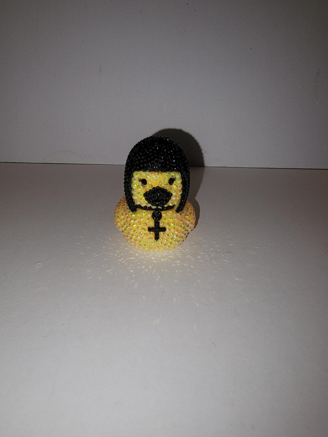 Rhinestone Emo Chick Rubber Duck - Etsy