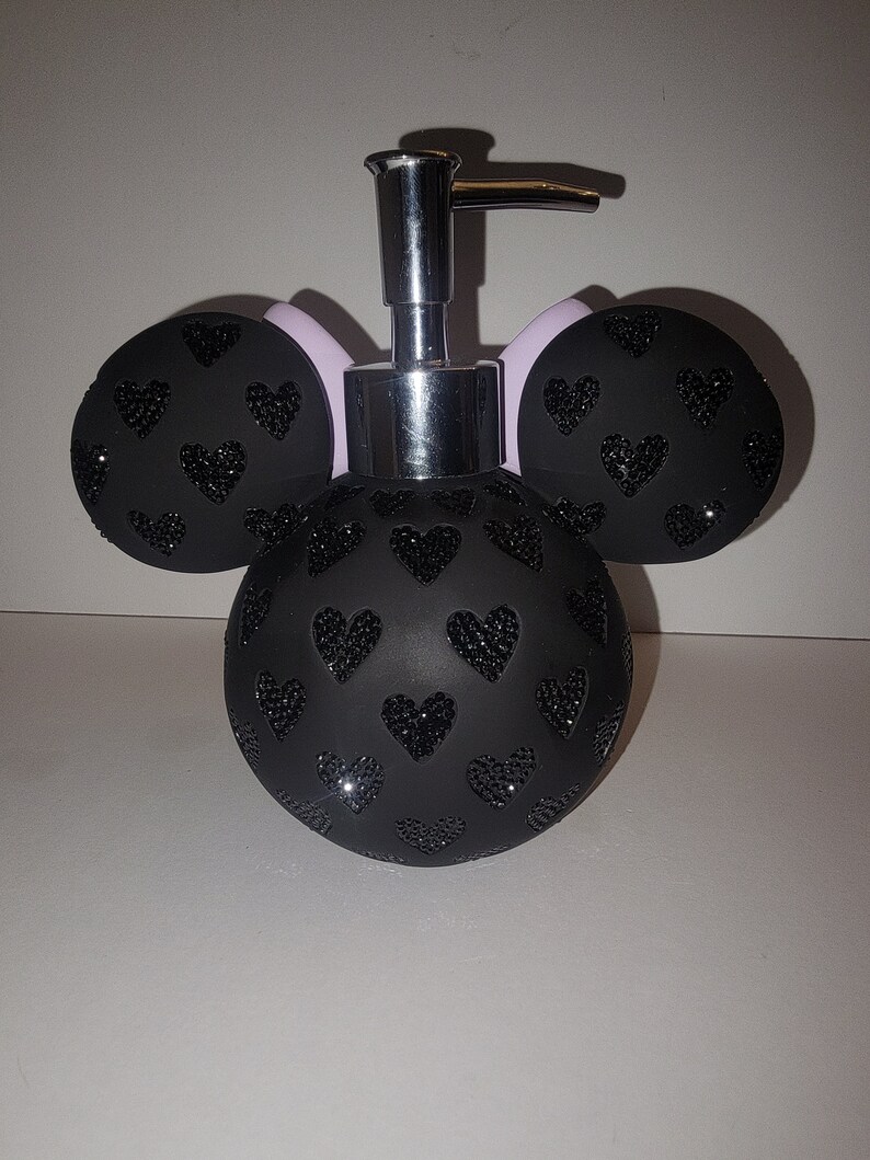 Rhinestone Minnie Mouse Soap/lotion Dispenser - Etsy