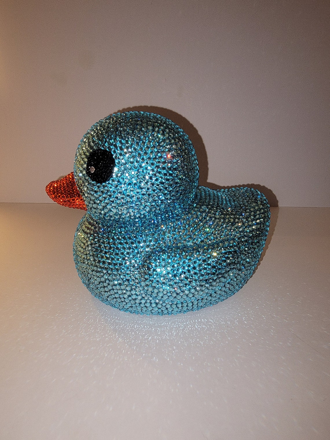 Big Rhinestone Duck - Etsy