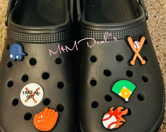 Croc Charms Baseball - Etsy