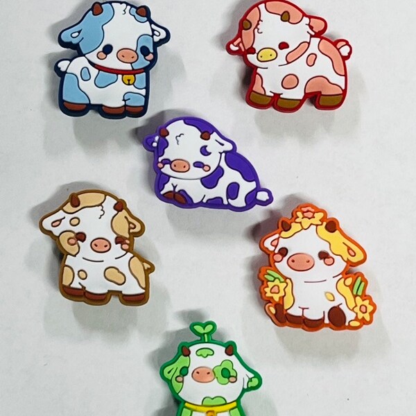 Cow Croc Charms - Etsy
