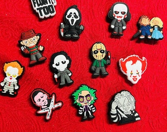 Horror Movie Croc Charms - Etsy