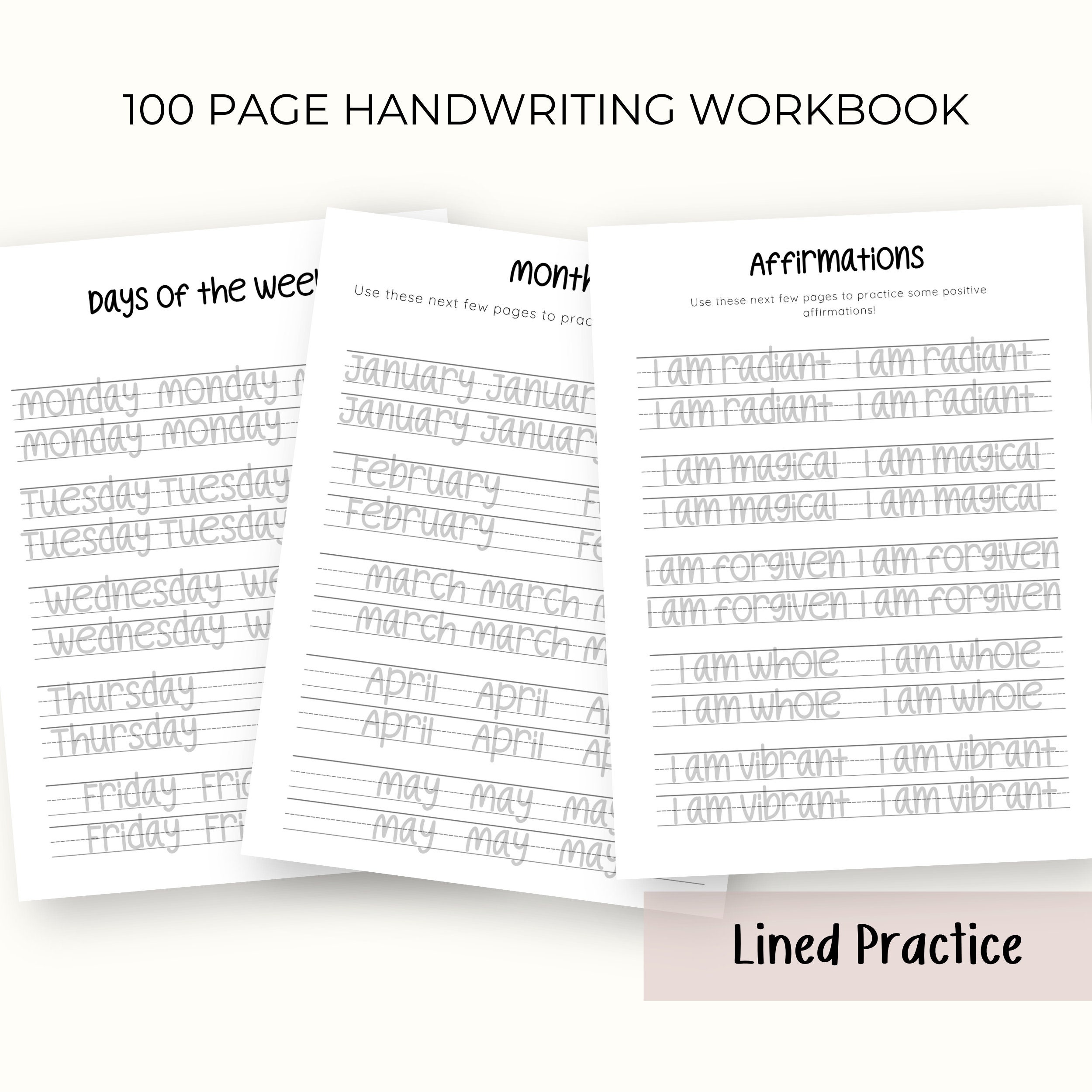 Neat Handwriting Practice Sheet | Penmanship Practice, Improve ...