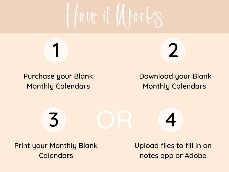 Printable Monthly Calendar | Blank Calendar | Calendar 2023 | Calendar Template | Printable ...