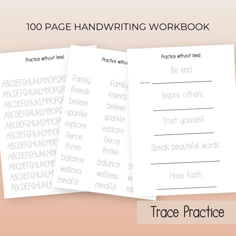 Neat Handwriting Practice Sheet | iPad Handwriting Practice, Penmanship ...