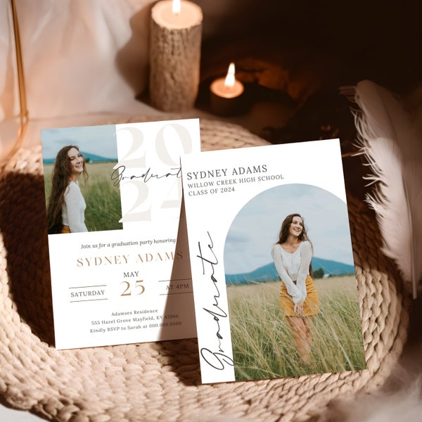 Senior Announcement - Etsy