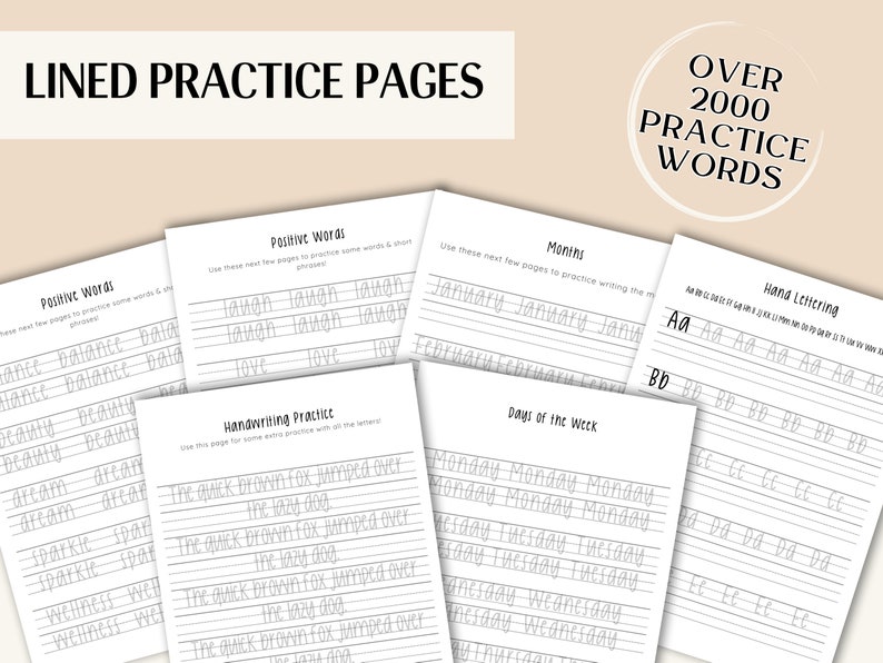 Printable Handwriting Worksheets | Alphabet Writing Practice | Abc ...