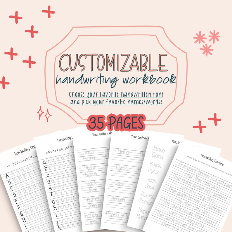 Personalized Cursive Name Tracing Sheet. Cursive Name Writing. Cursive ...