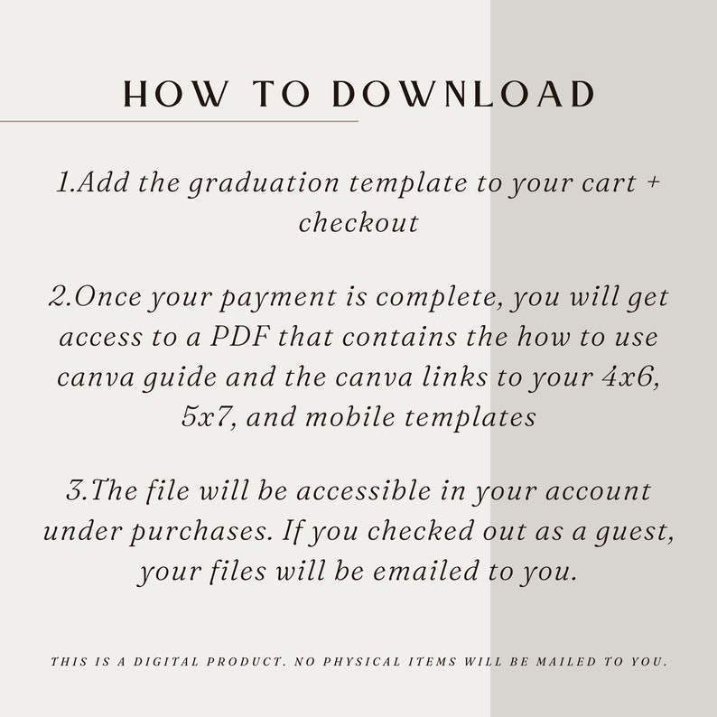 Graduation Invitation 2024 Template, Grad Party Invite, Modern ...