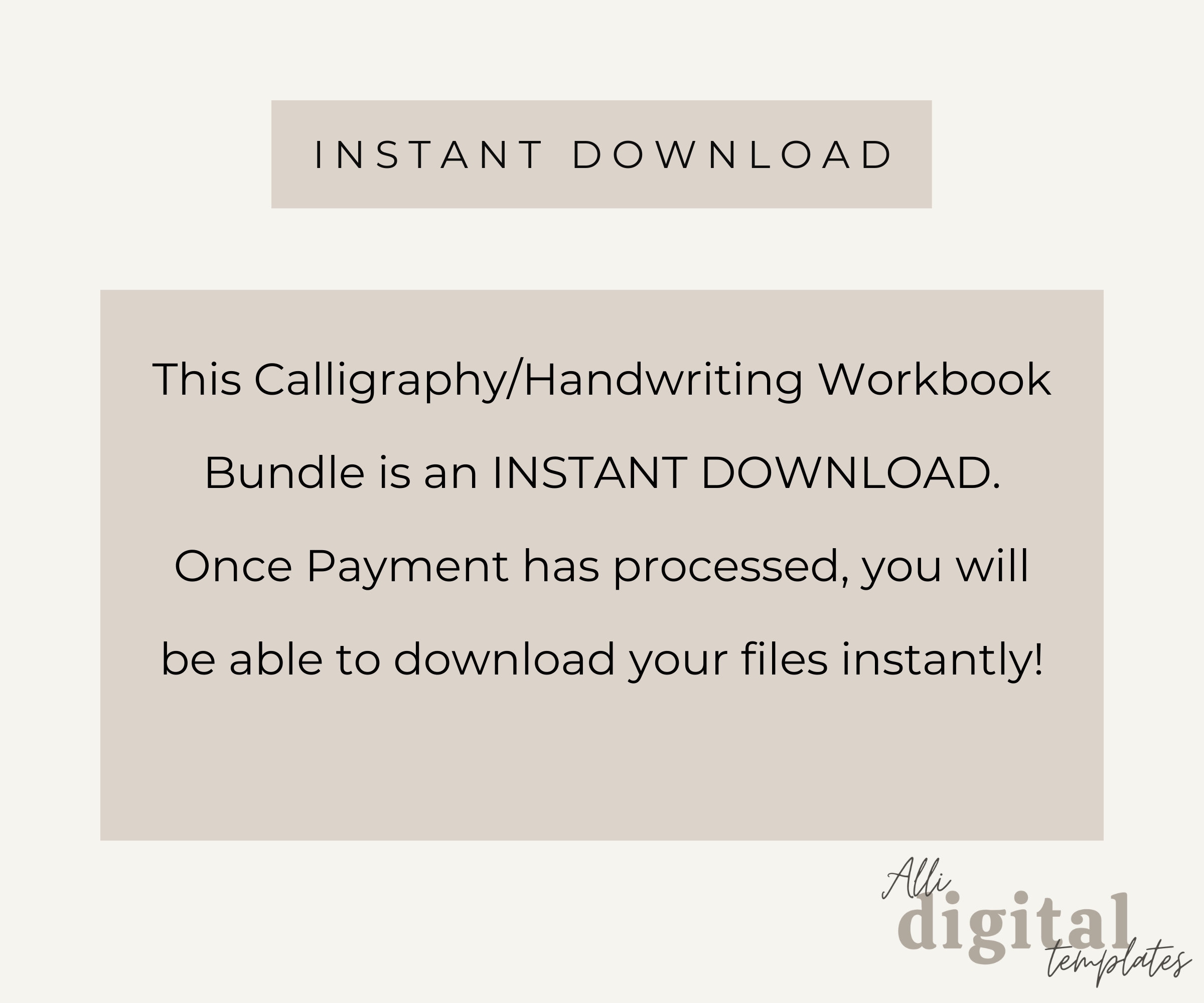 Hand Lettering Practice Sheets for Procreate Hand Lettering - Etsy
