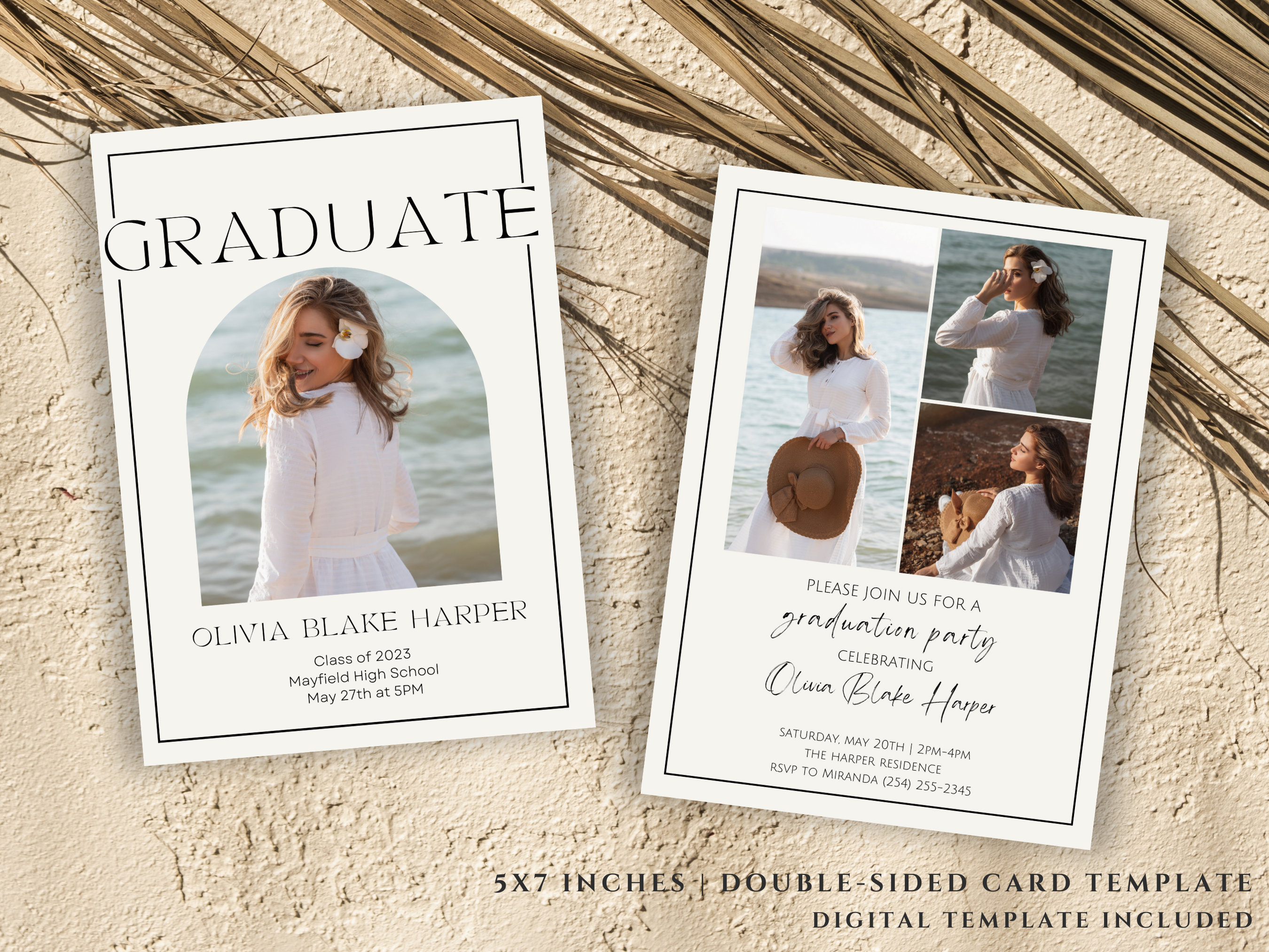 PERSONALIZED GRADUATION Card, Custom Graduation Card, Congratulations ...