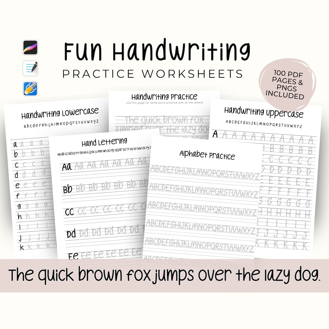 Neat Handwriting Practice Sheet | Penmanship Practice, Improve ...