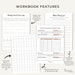 Monoline Bouncy Cursive Handwriting Practice Workbook, Lettering Guide ...
