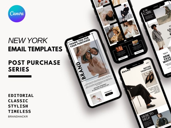 Post Purchase Email Flow Templates Editable Post Purchase - Etsy