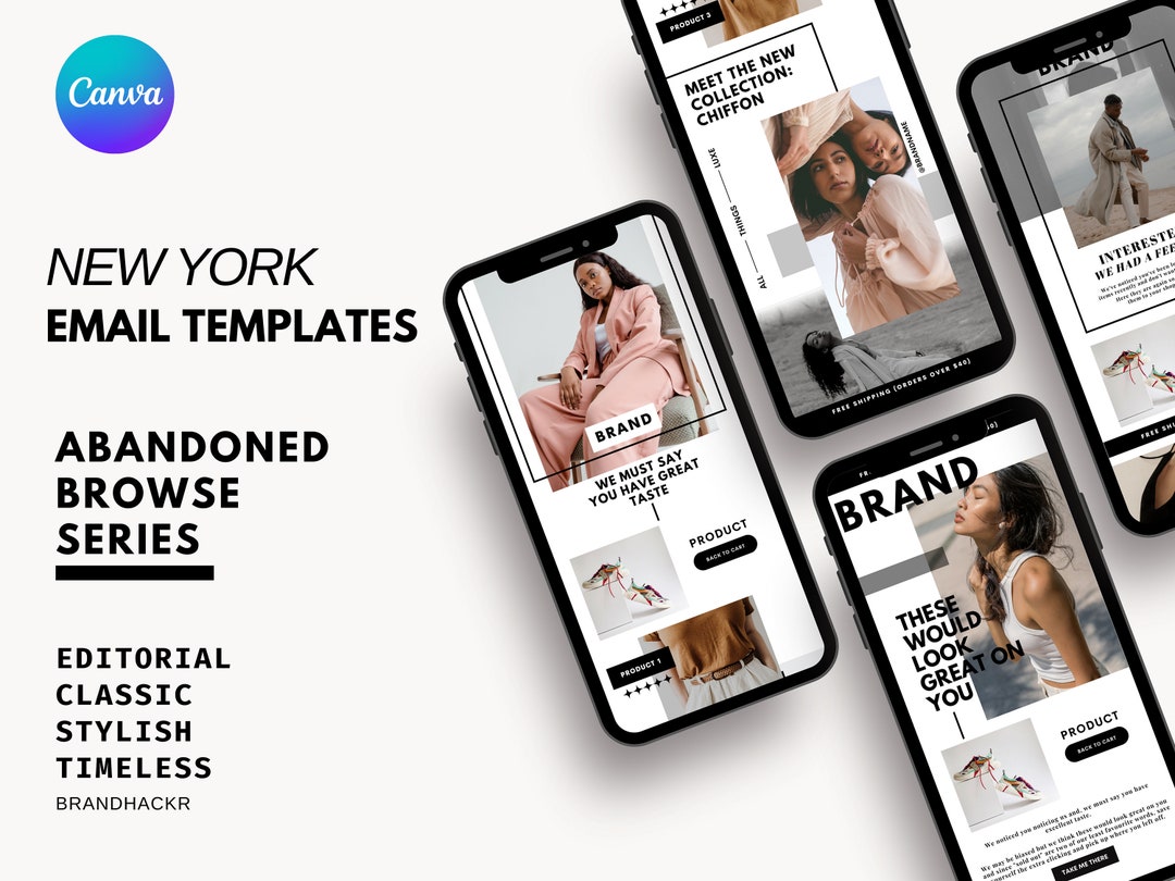 Abandoned Browse Email Flow Templates | Editable Browse Abandonment ...