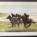 Horse Racing Art Print "on the Gallops - Lambourn" - Etsy UK