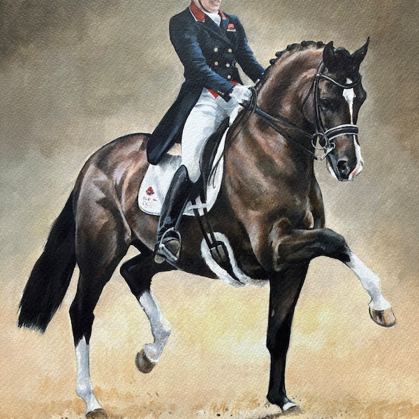 Equestrian Art - Etsy