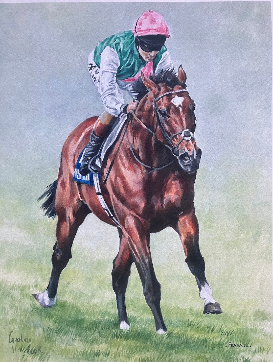Horse Racing Print "frankel" Signed Limited Edition - Etsy