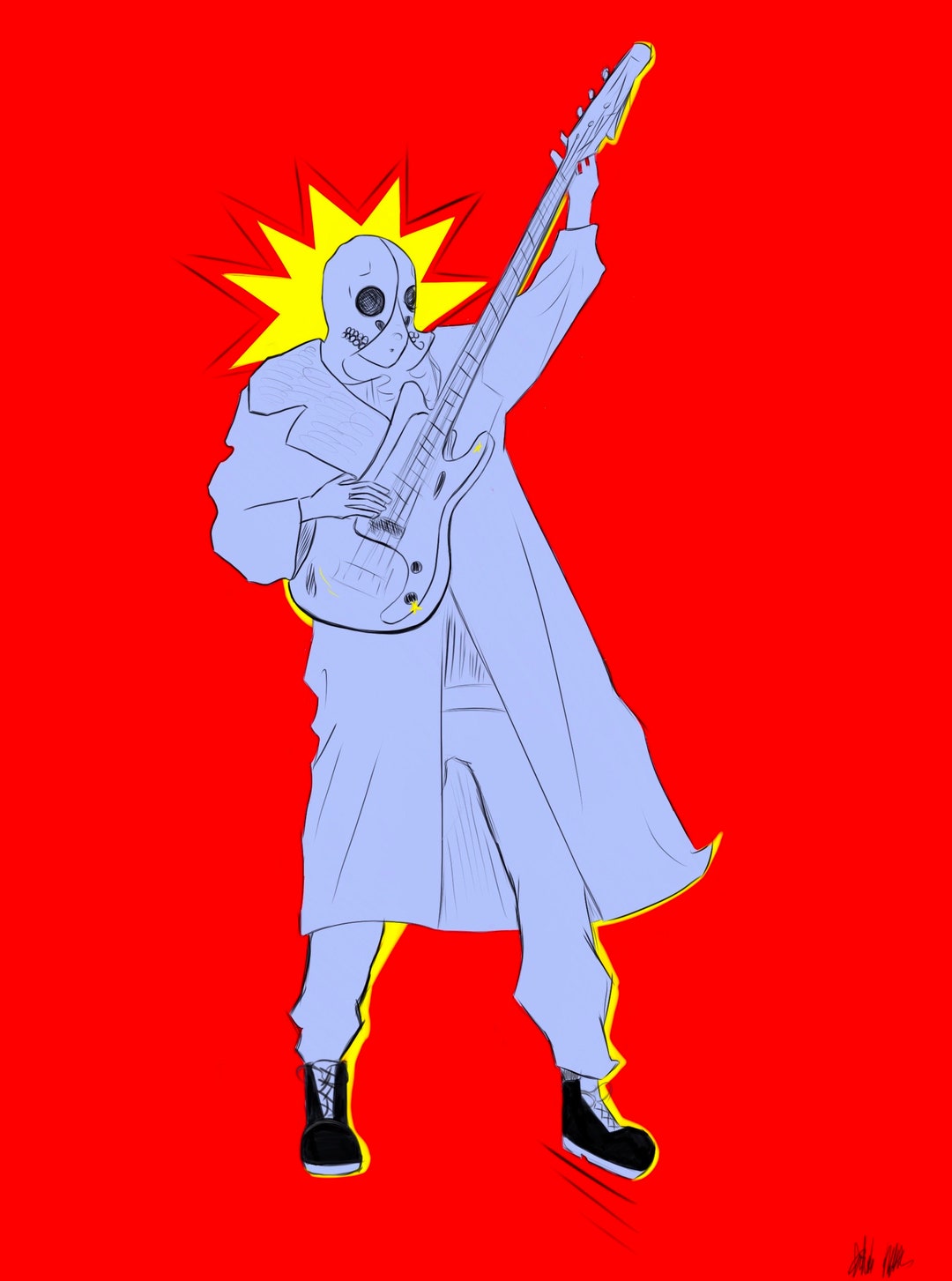 Tyler Joseph Skeleton Print - Etsy