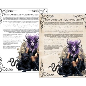 LILITH Dark Goddess, Mother of Demons Babylonian - Etsy