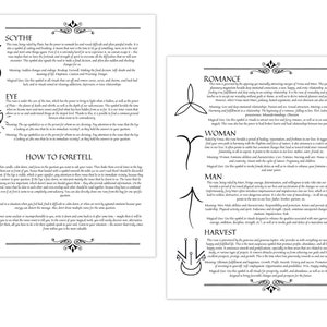 Witches Rune Bundle Rune Magic Witches Runes Meanings, Printable ...