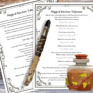 SPELL BUNDLE Invocation Spell Magical Kitchen Talisman Spell Protection ...
