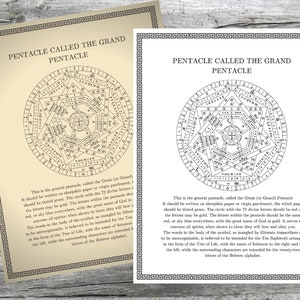 MARS PENTACLES of SOLOMON 7 Plus Mistical Solomon and Pentacle Caled ...