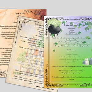 CANDLE SPELL BUNDLE 25 Pages Witchcraft, Witch's Book of Shadows, Baby ...