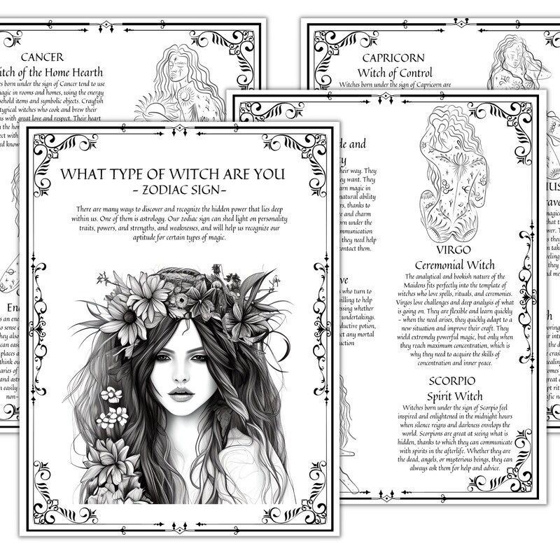 Types of Witch - Etsy