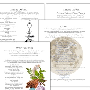 Witch's Ladder Witch Tok Witchwomen Witchcraft Witch Spell Book of ...