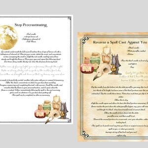 CANDLE SPELL BUNDLE 25 Pages Witchcraft, Witch's Book of Shadows, Baby ...