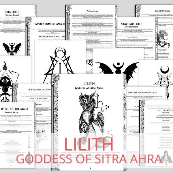 Lilith Goddess - Etsy