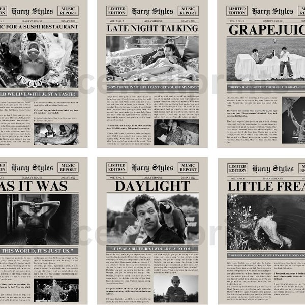 Harry Styles Room Decor - Etsy