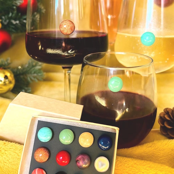 Wine Glass Magnetic - Etsy