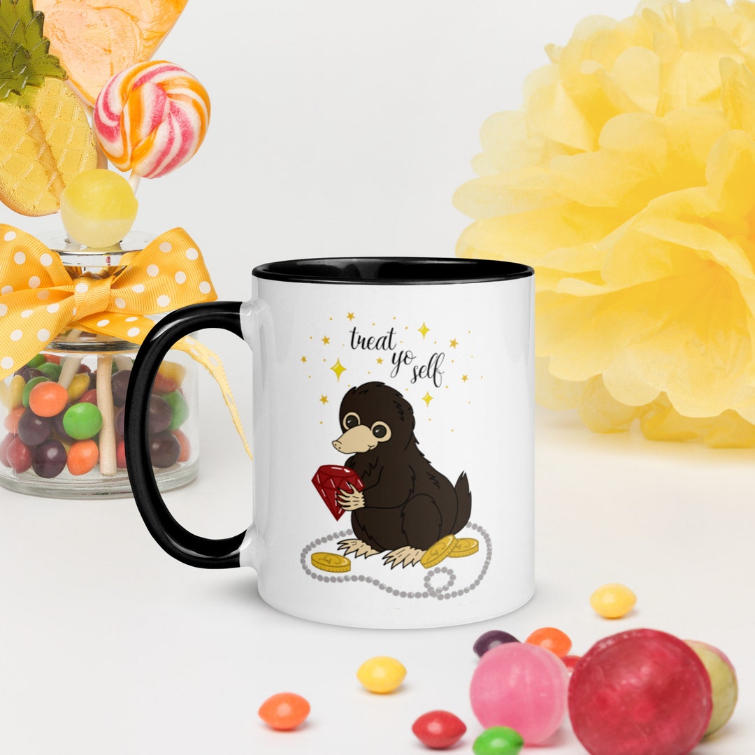 Niffler Treat Yo Self Mug With Color Inside Fantastic Beasts Harry ...