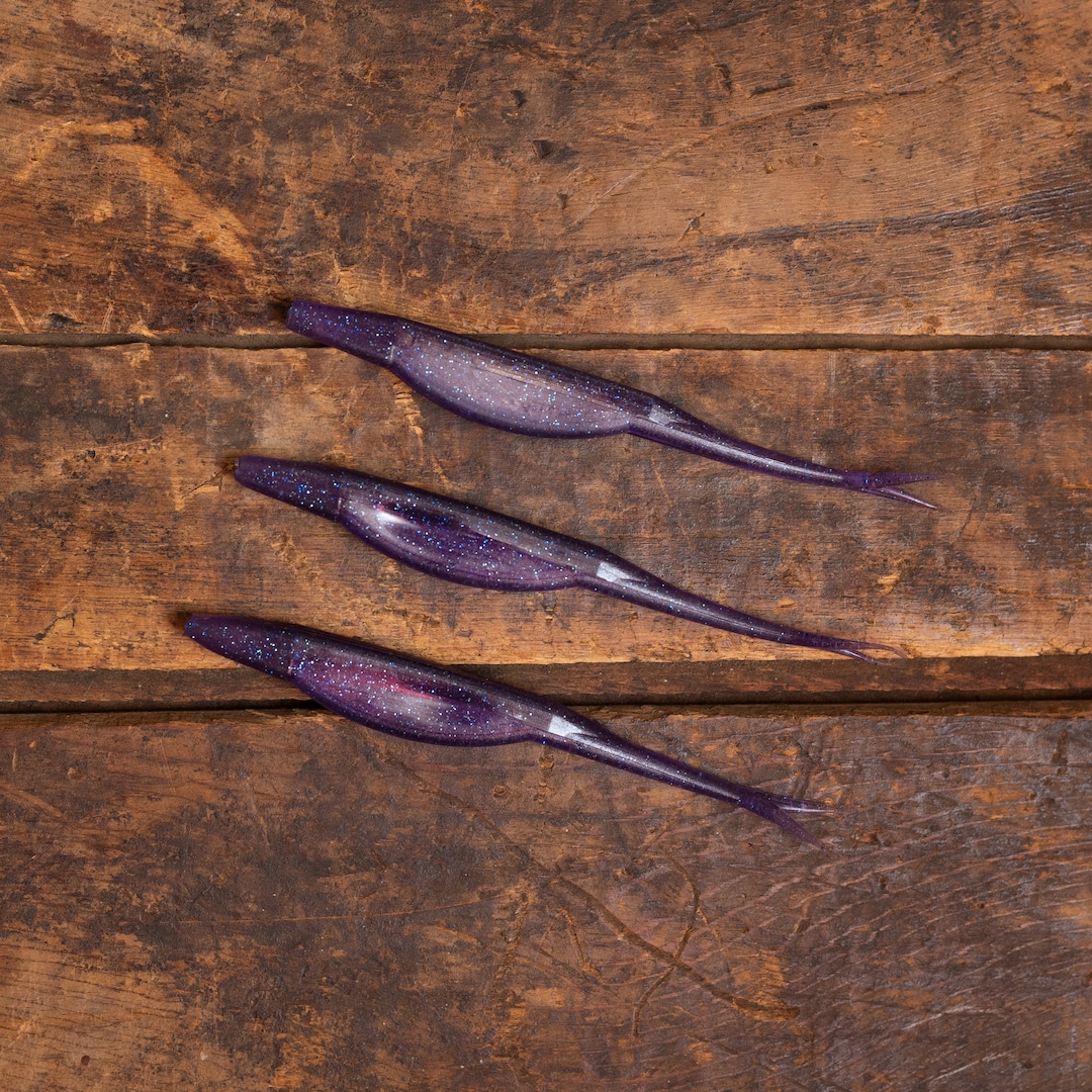 5" June Bug Flukes, Soft Plastic Fishing Lures - Etsy