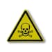 Toxic Waste Skull Warning Sign Patch - Etsy