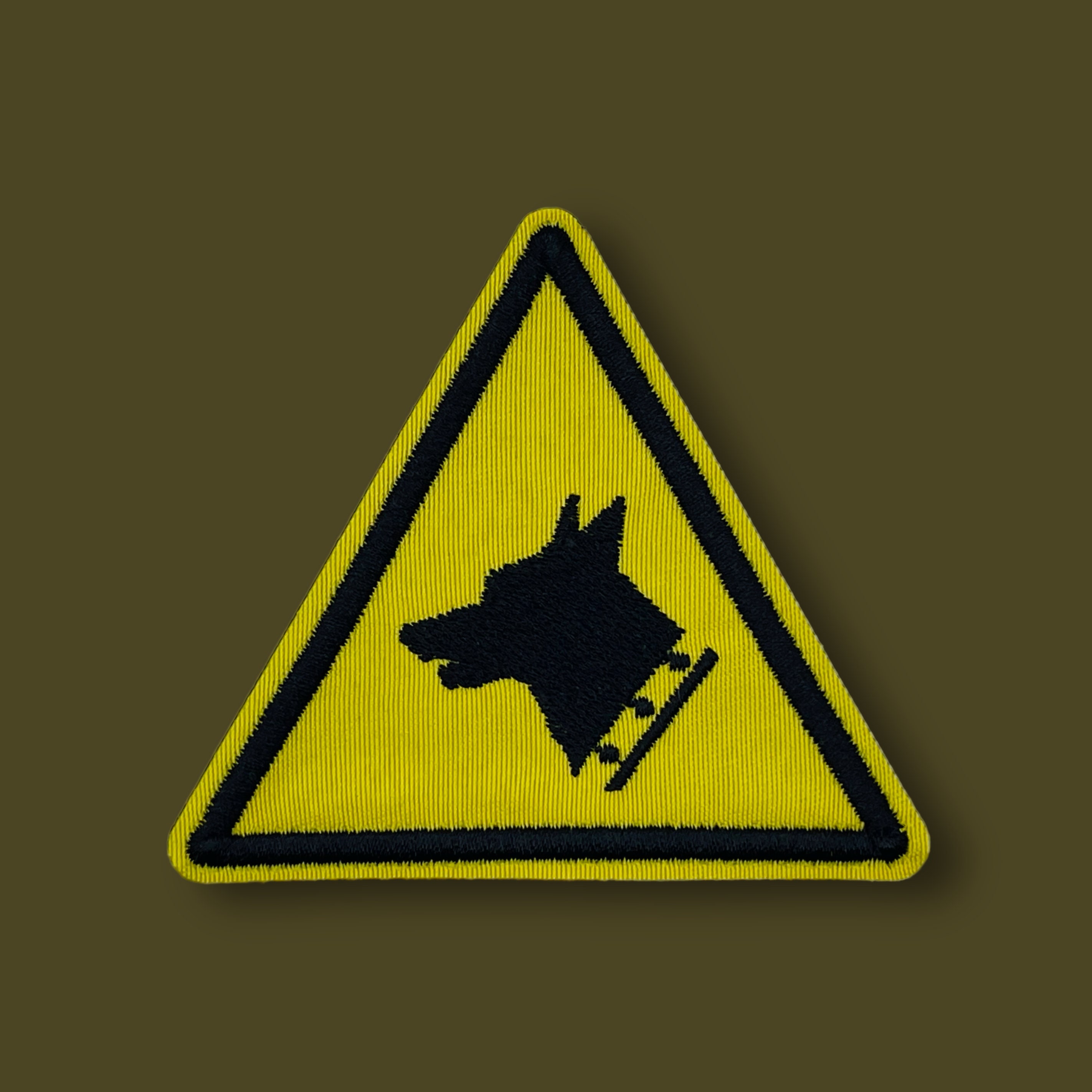 Guard Dog Warning Sign Patch - Etsy