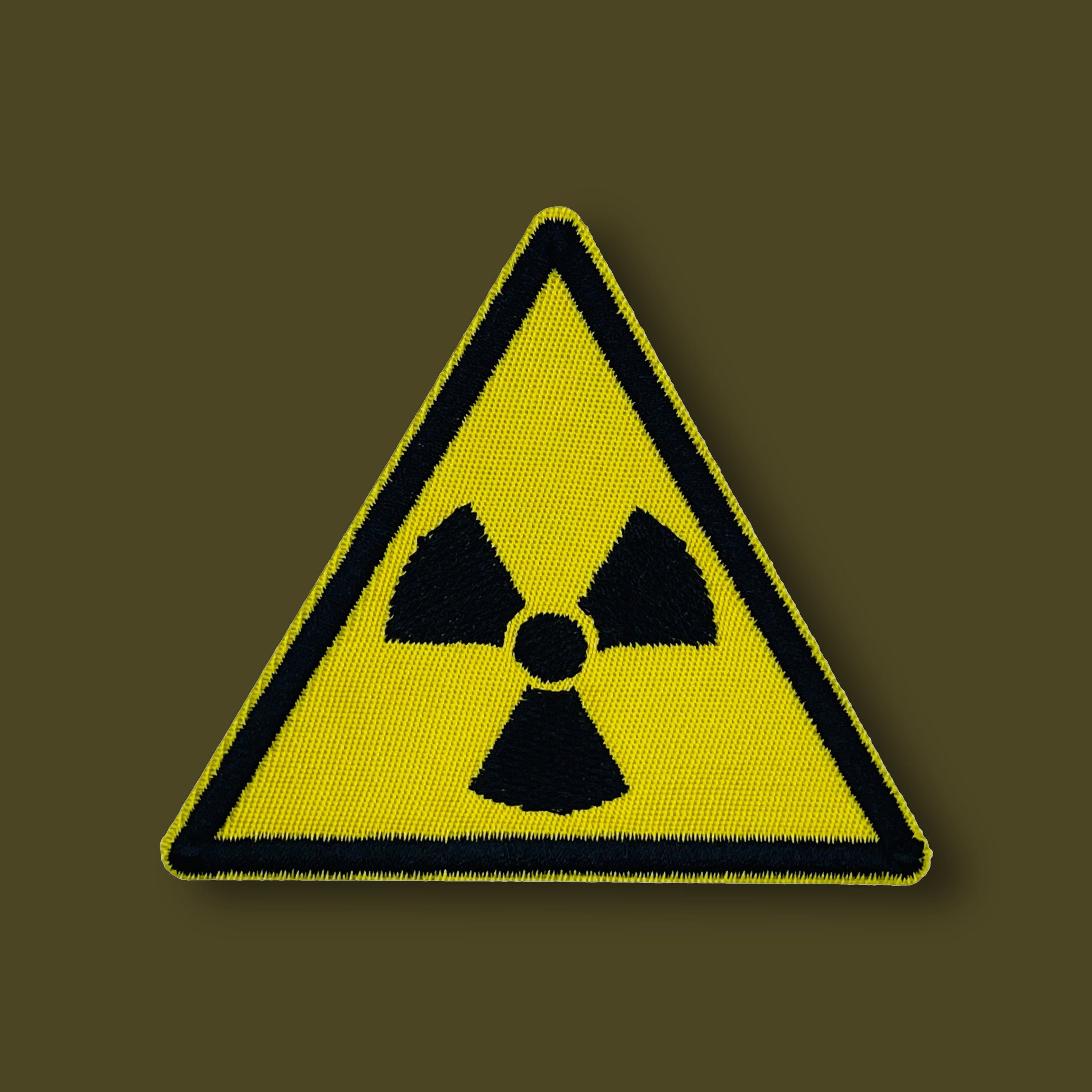 Radioactive Warning Sign Patch - Etsy