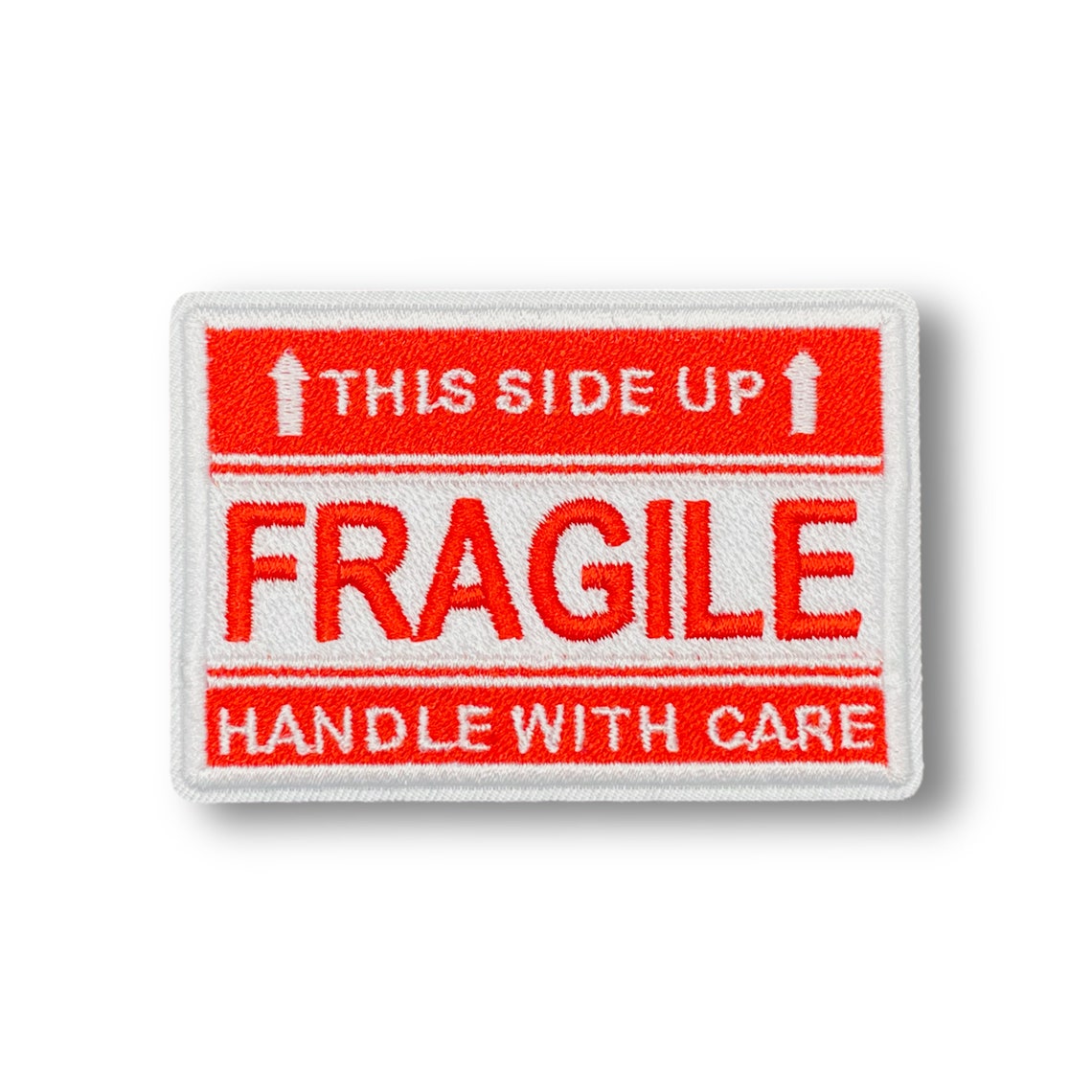 Fragile Handle With Care This Side up Patch - Etsy