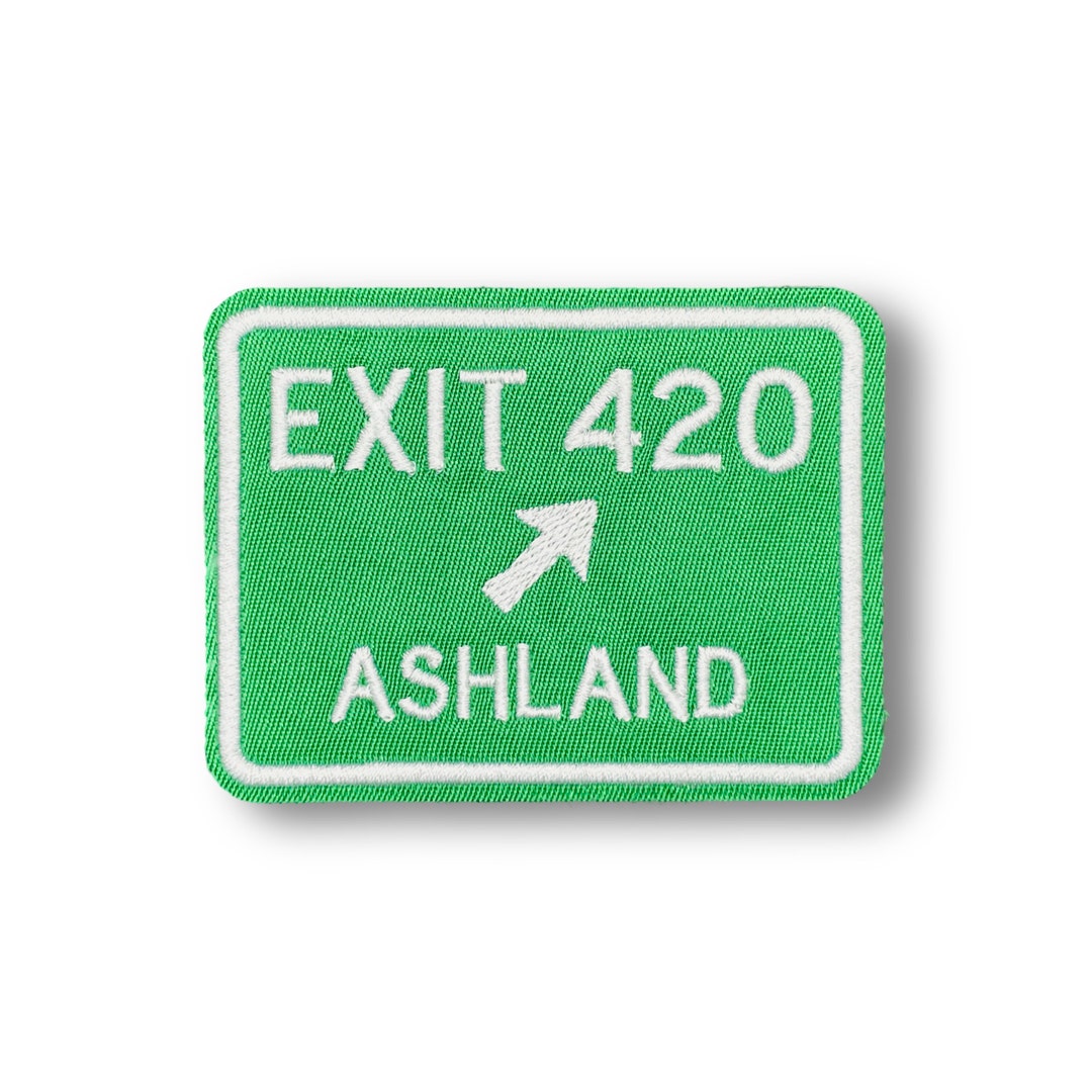 Exit Road Sign Patch - Etsy